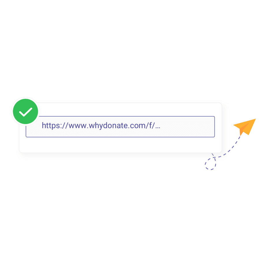 Donation QR Code And Link For Fundraising And Charities