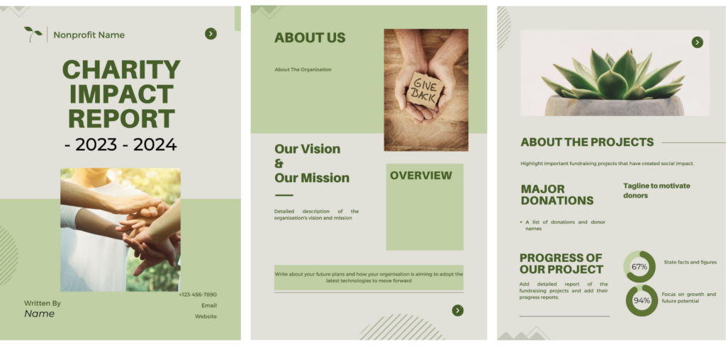 Nonprofit Impact Report: Celebrating Community Progress And Success