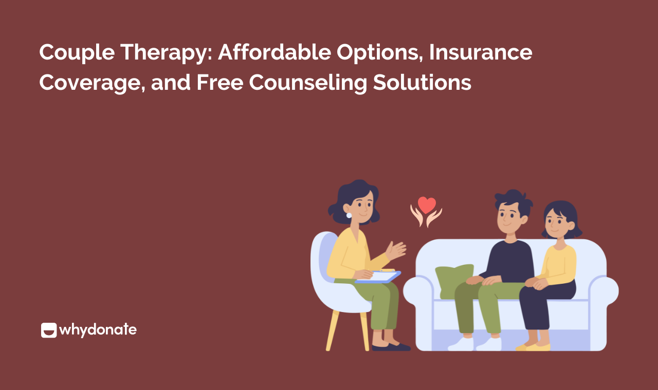 Couple Therapy: Cost, Insurance & Free Counseling Options
